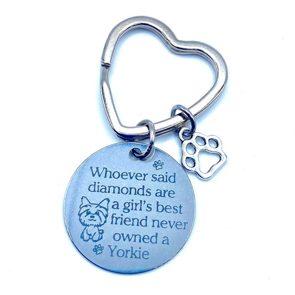 Accessories | Yorkshire Terrier Keychain Yorkie Owner Gift Girls Best ...